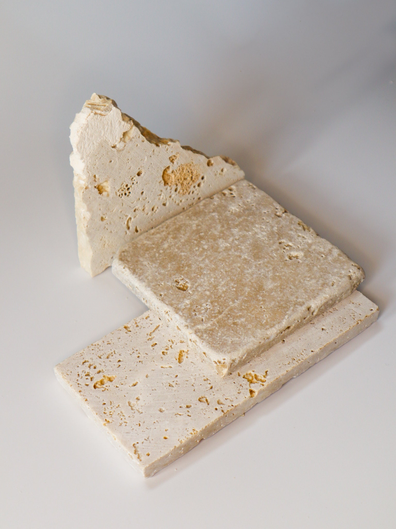 Stone Photo Prop Kit 3 Piece Travertine Stone Flatlay - Etsy