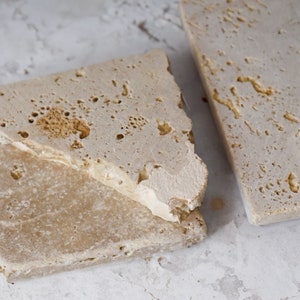 Stone Photo Prop Kit 3 Piece Travertine Stone Flatlay Photography Prop ...