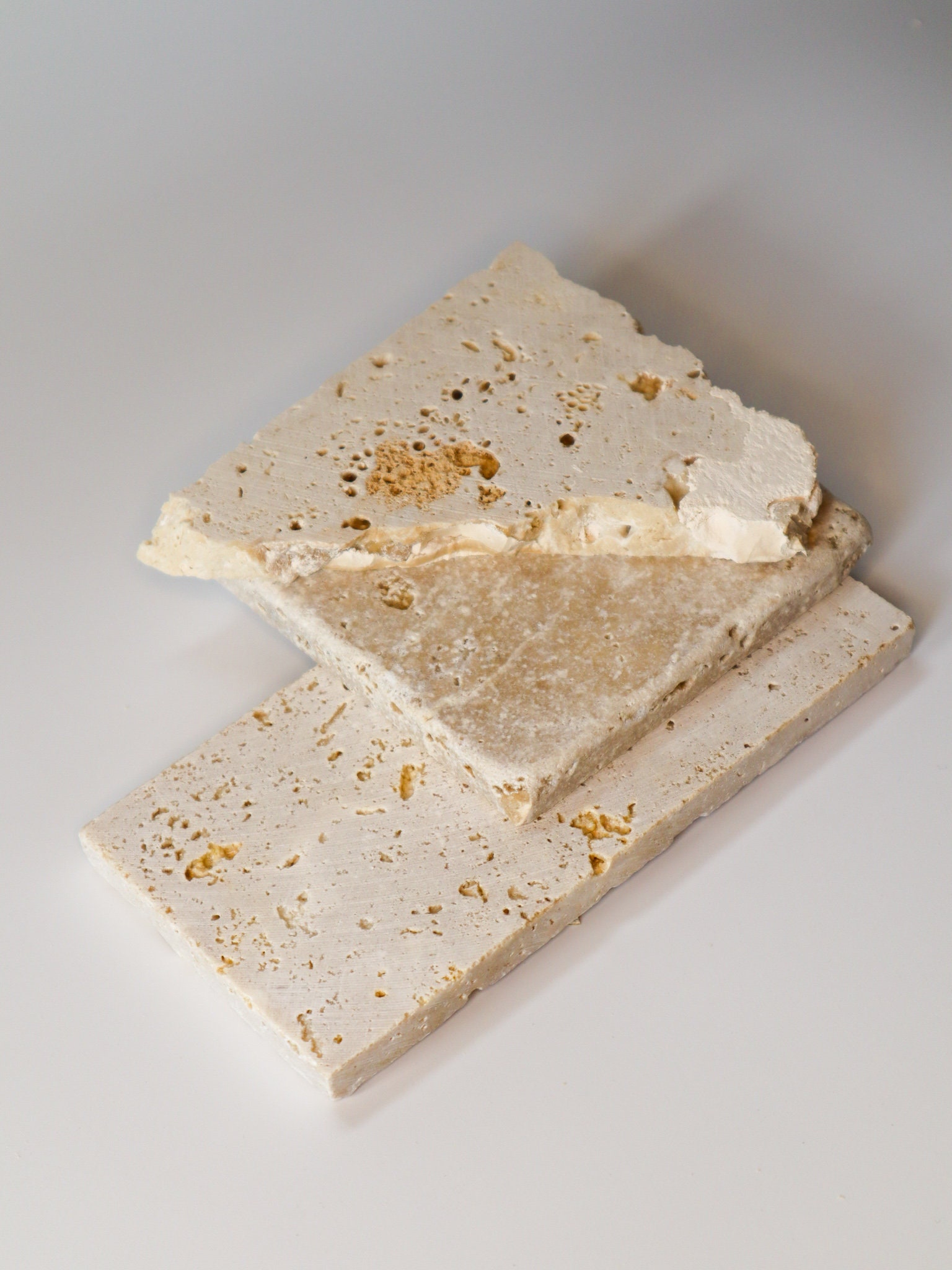 Stone Photo Prop Kit 3 Piece Travertine Stone Flatlay - Etsy