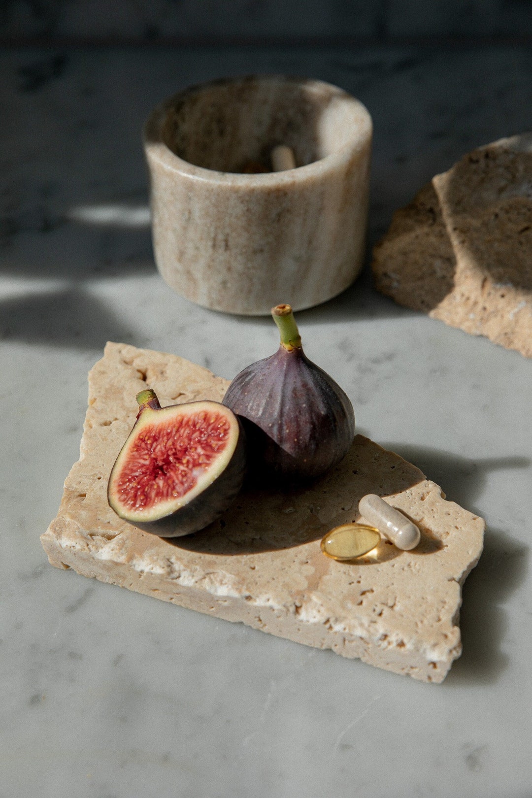 Stone Photo Prop Kit Travertine Natural Stone Fragments Pieces of ...