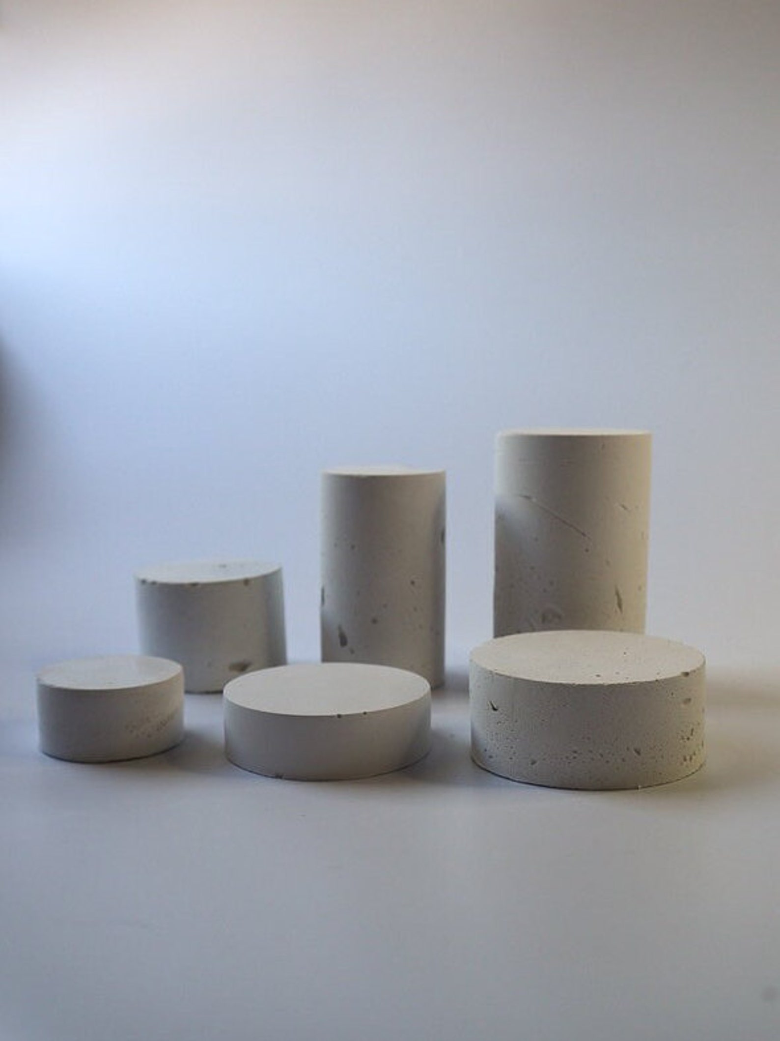 Podium Platforms for Product Photography Prop Kit Concrete Posing Cubes ...