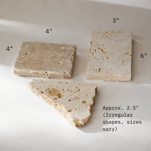 Natural Stone Photo Prop Kit Travertine Posing Prop Blocks - Etsy