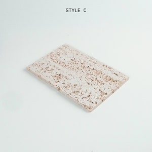 Large Stone Slabs Travertine Pieces Stone Display Platform Vendor ...