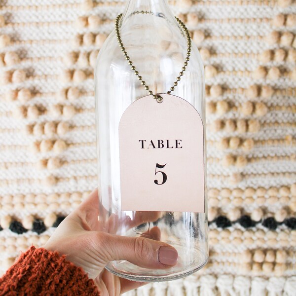 Hanging Table Numbers - Etsy