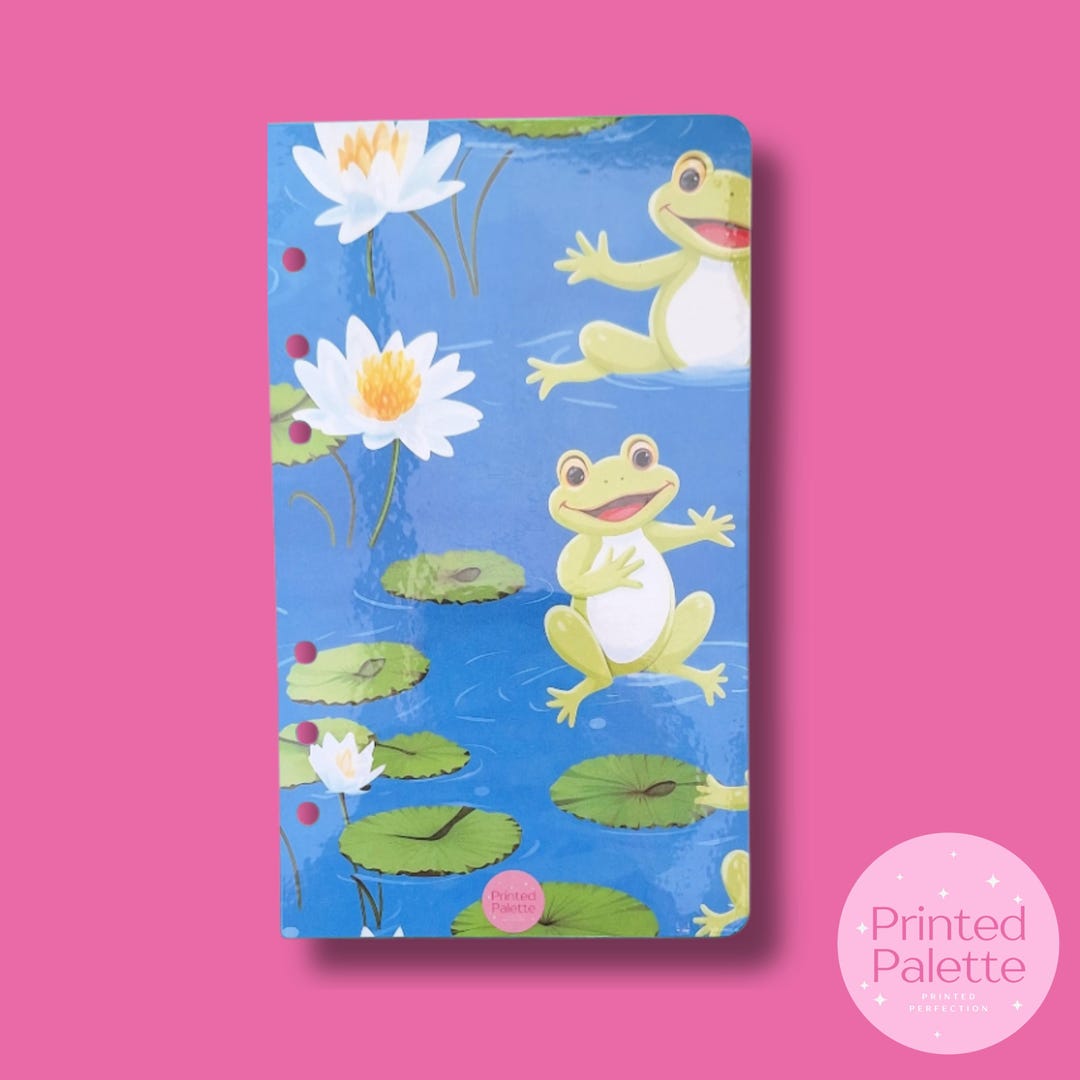 Frog Binder Dashboard, A6 Dashboard, Spring Binder Dash, Dashboard ...