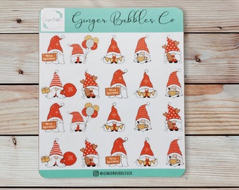 Gnome Planner Stickers - Etsy