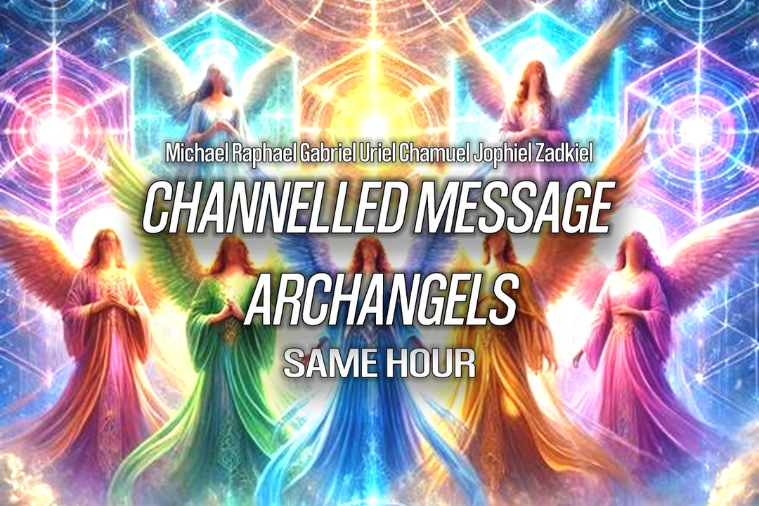 1 HOUR Archangel Channelled Message Psychic Deity Tarot Archangel ...