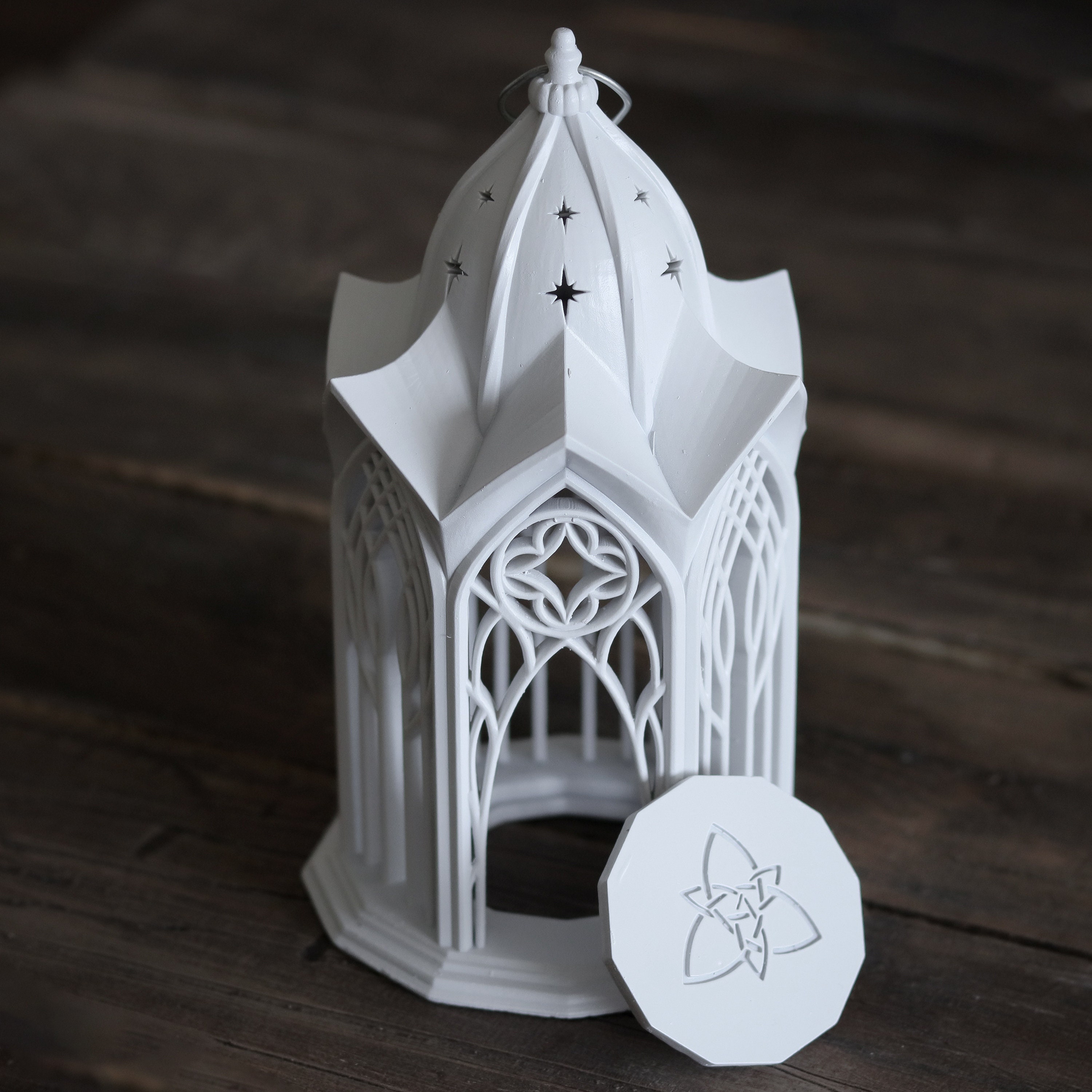 White Elvish Lantern - Lord of the Rings Inspired - Decorative Lamp ...