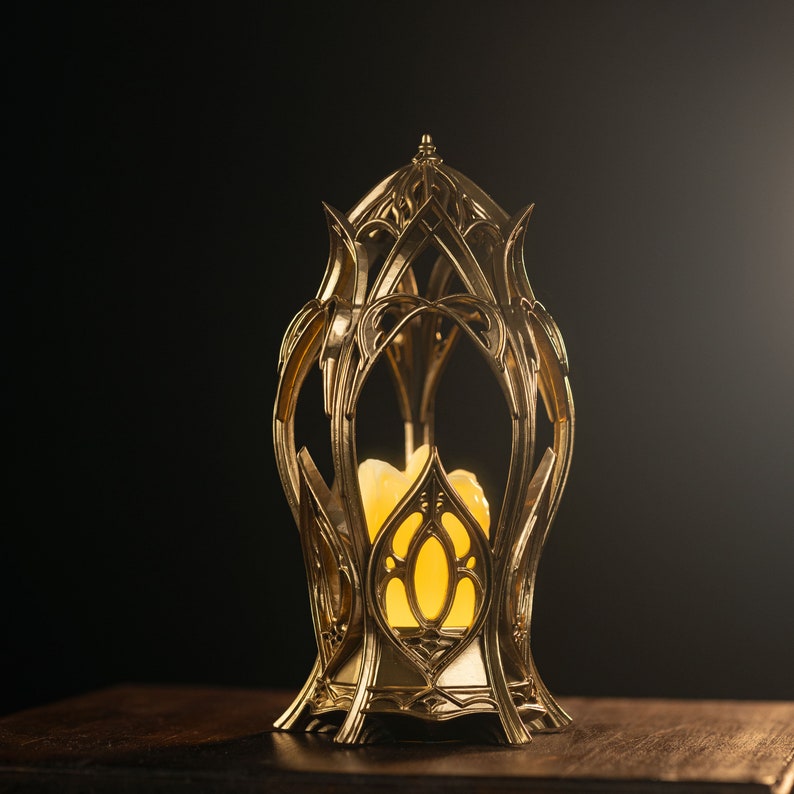Laurelin Elven Lantern Lord of the Rings-inspired Lamp - Etsy