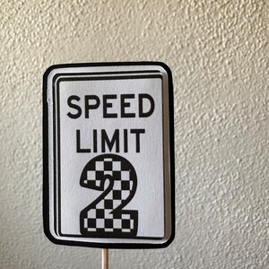 Two Fast 2 Curious, 2 Fast Two Curious Cupcake Topper, Car Cupcake ...