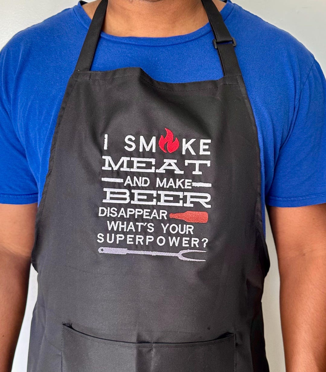 Grill Master Apron, BBQ Apron, Grill Apron, Personalized Apron, Grill ...