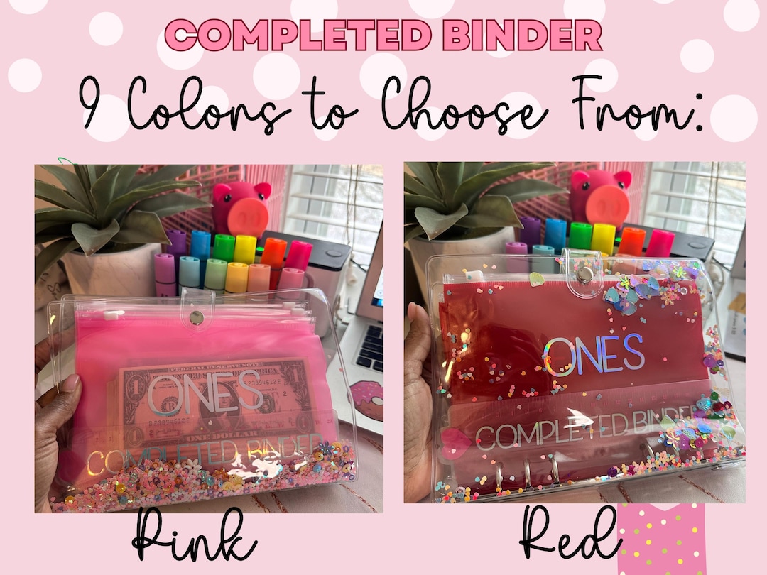 Completed Binder in 12 Colors - Etsy