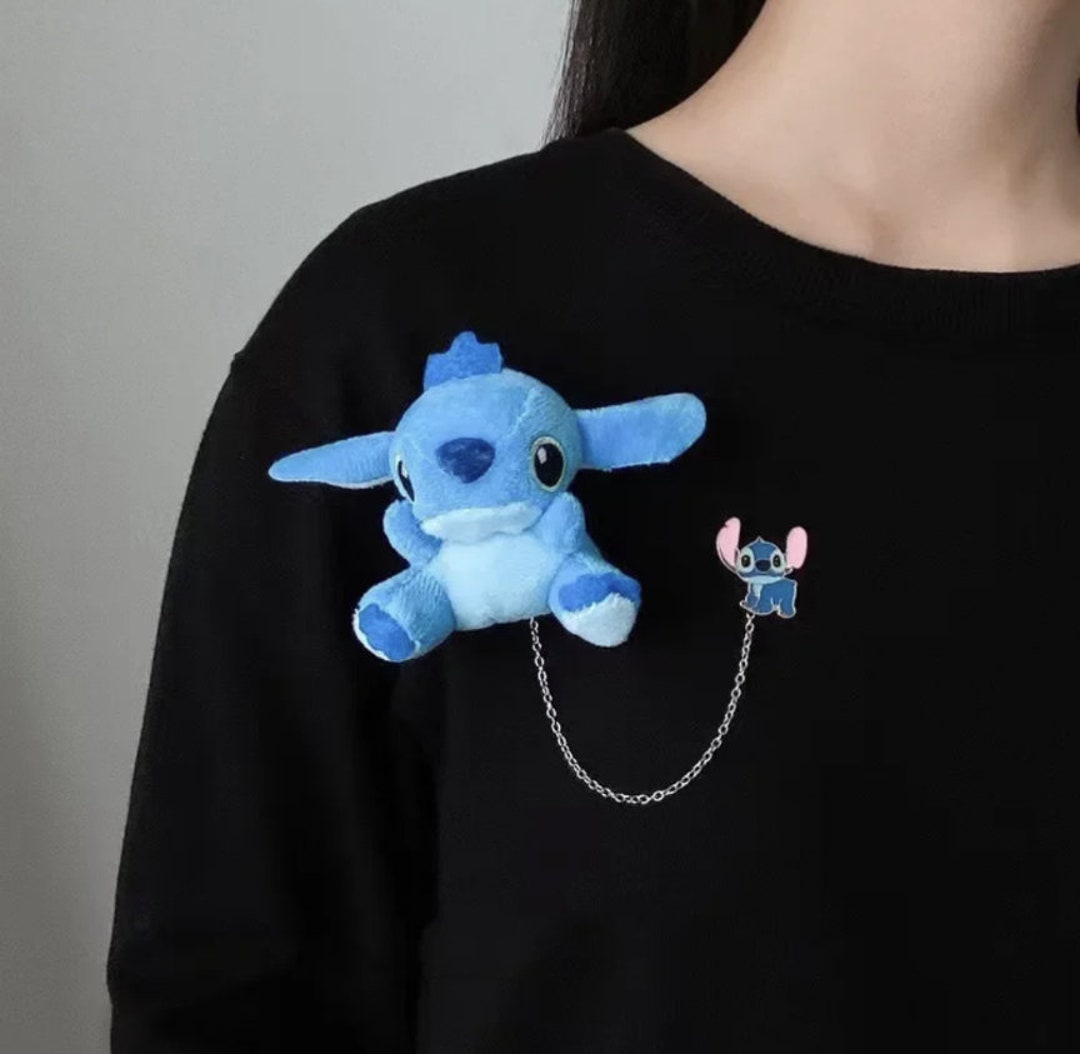 Cute Disney-inspired Lilo & Stitch Shoulder Plush Plushie Pal With ...