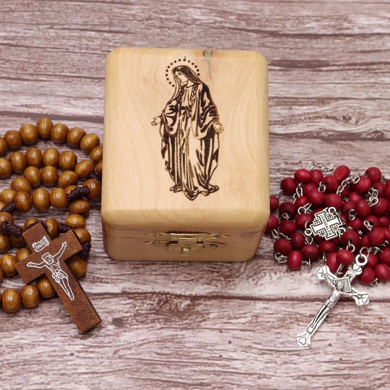Rosary Box - Etsy