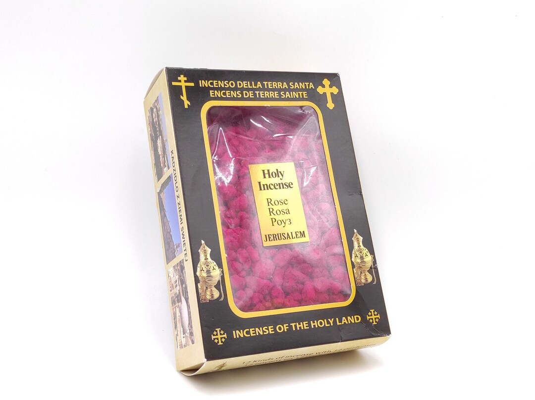 Holy Incense Rose 500gr \ 17.6 OZ High Quality From Holy Land Church ...