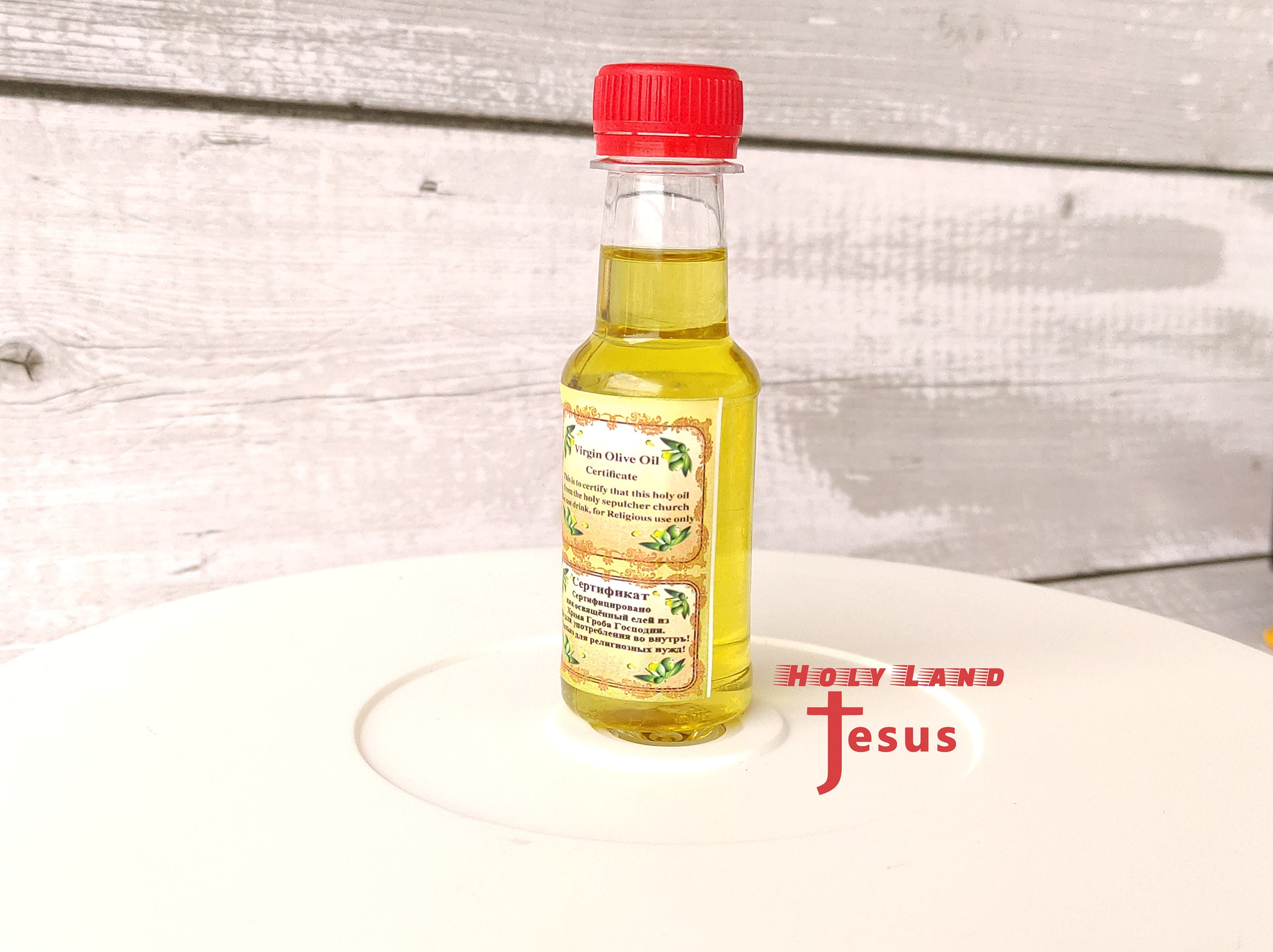 Olive Oil Anointing Holy Land Virgin Hand Made Jerusalem Blessed ...