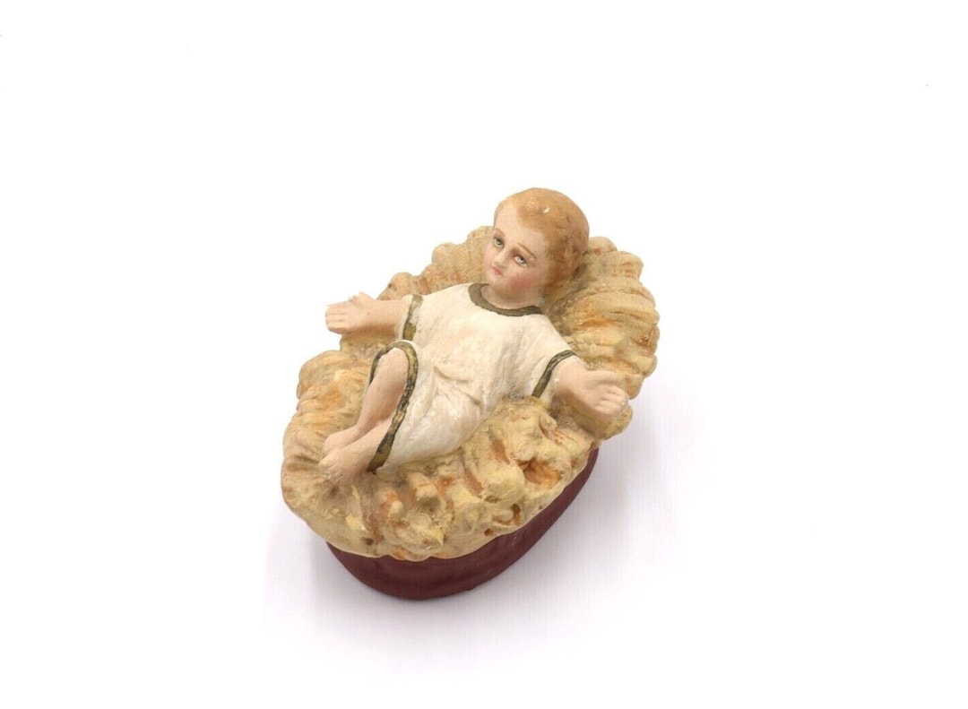 Statue Baby Jesus Child Nativity Figures Christianity Religion ...