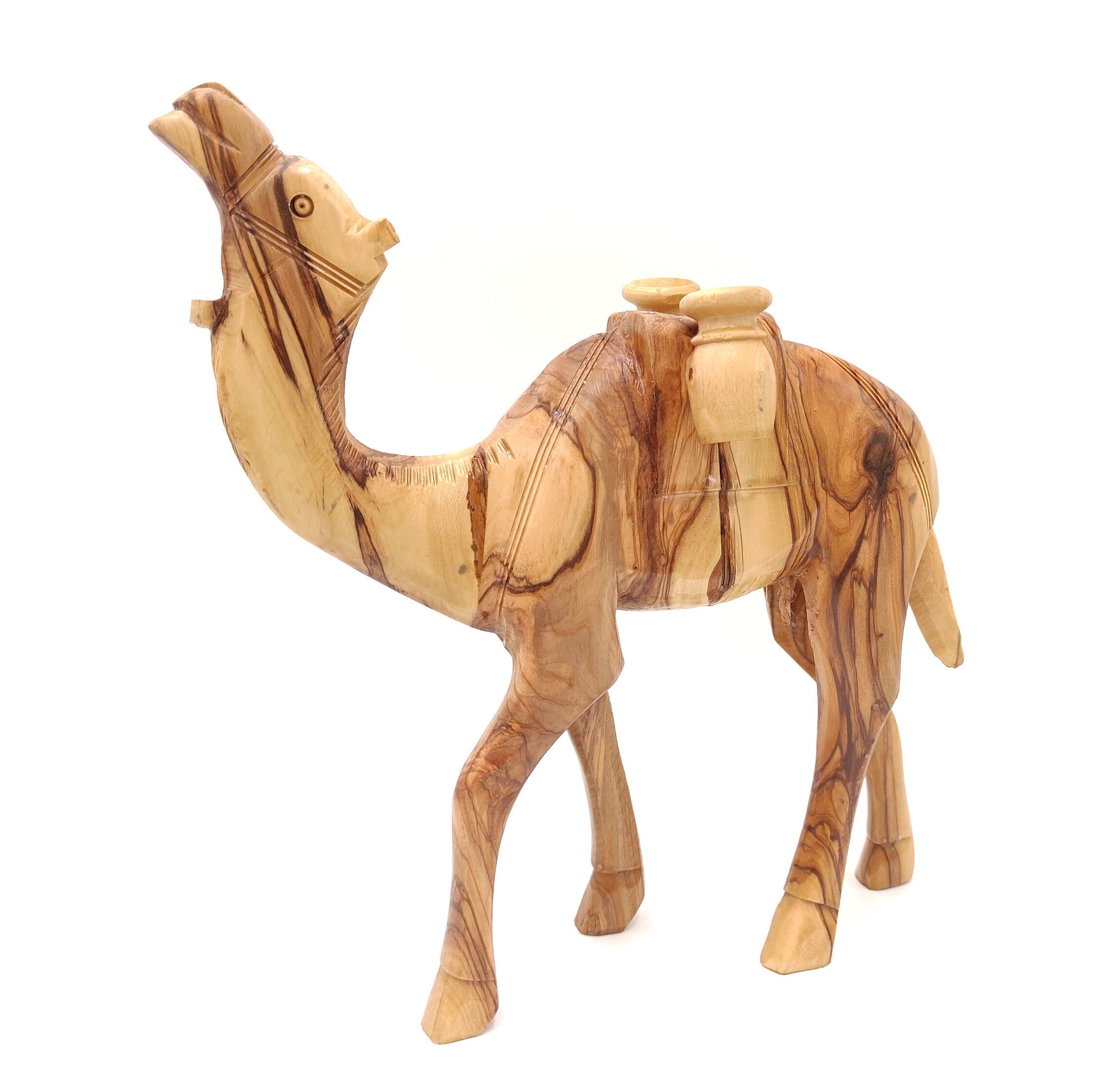 Extra Large Olive Wood Camel Hand Made in the Holy Land Land - Etsy