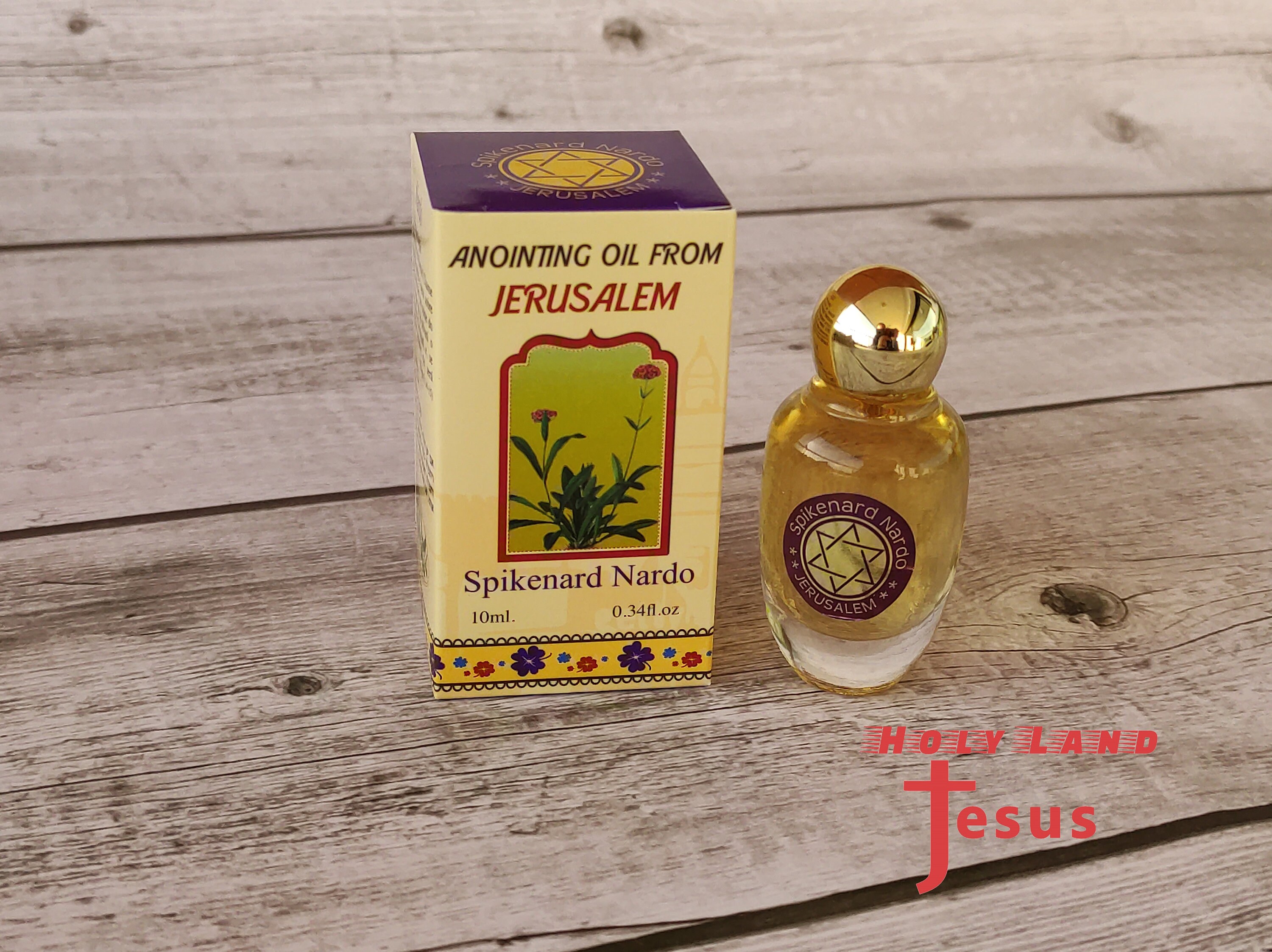 Anointing Oil Spikenard Jerusalem Prayer Nard Holy Land Blessed 10ml ...