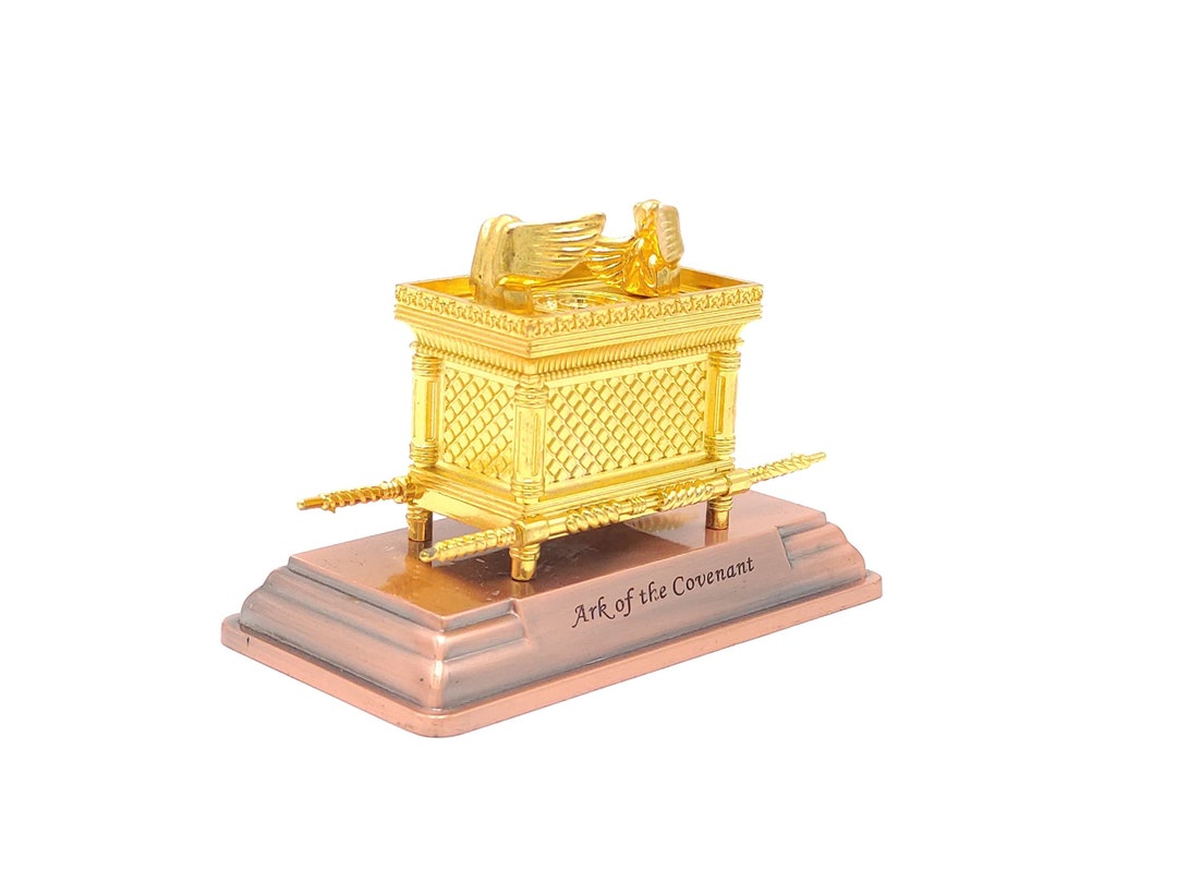 Ark of the Covenant 4.4 Inch Jewish Golden Israel Jerusalem Judaism ...
