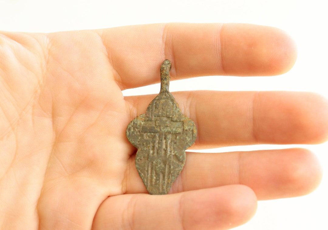 Cross Ancient Authentic Antique Russian Orthodox 18th Very Old Necklace ...