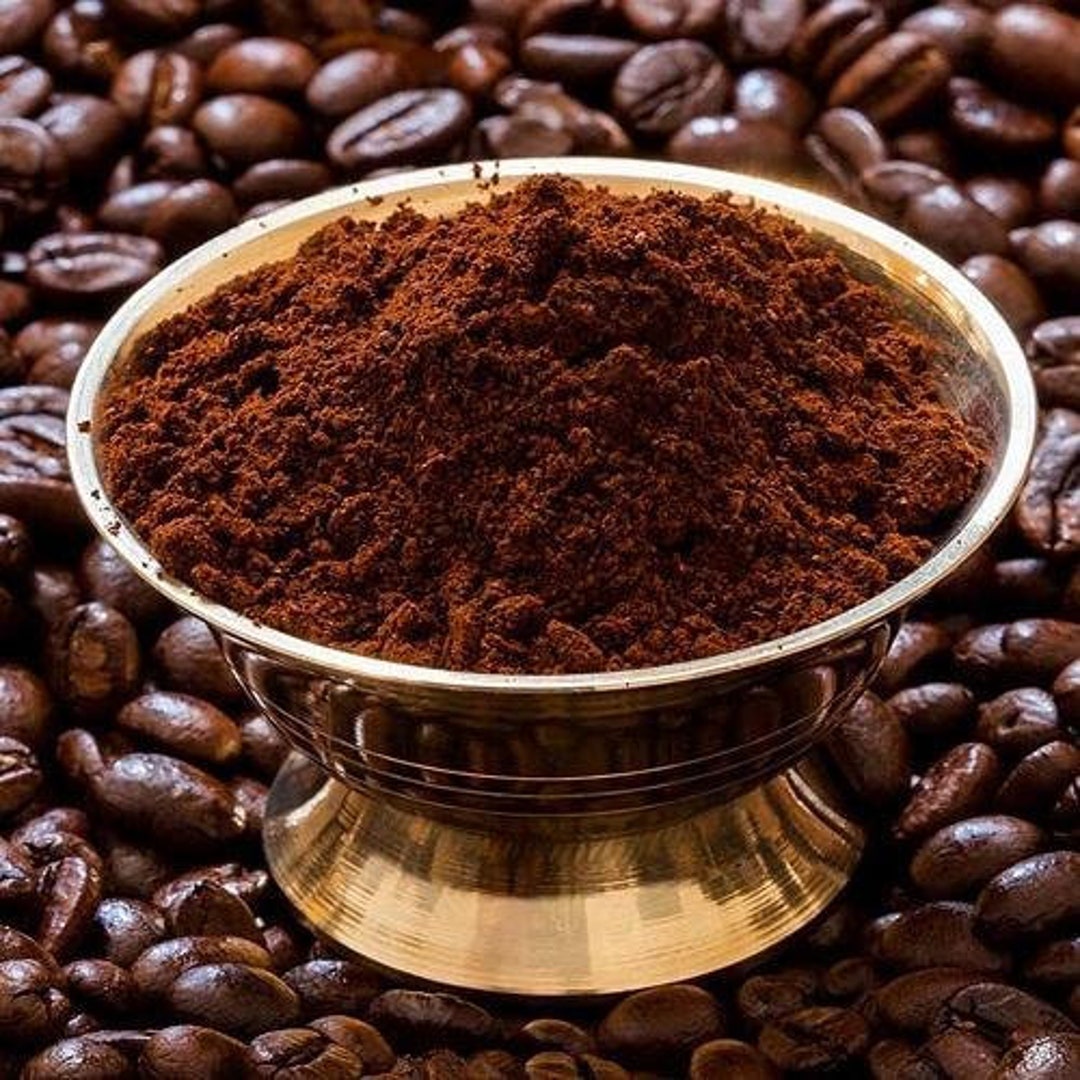 Coffee Powder Hand Home Made 100% Pure Arabic Black Taste Natural 80gr ...