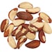 Brazil Nuts Salted Roasted Fresh Nuts Natural Israeli Food 210 Gram \ 7 ...