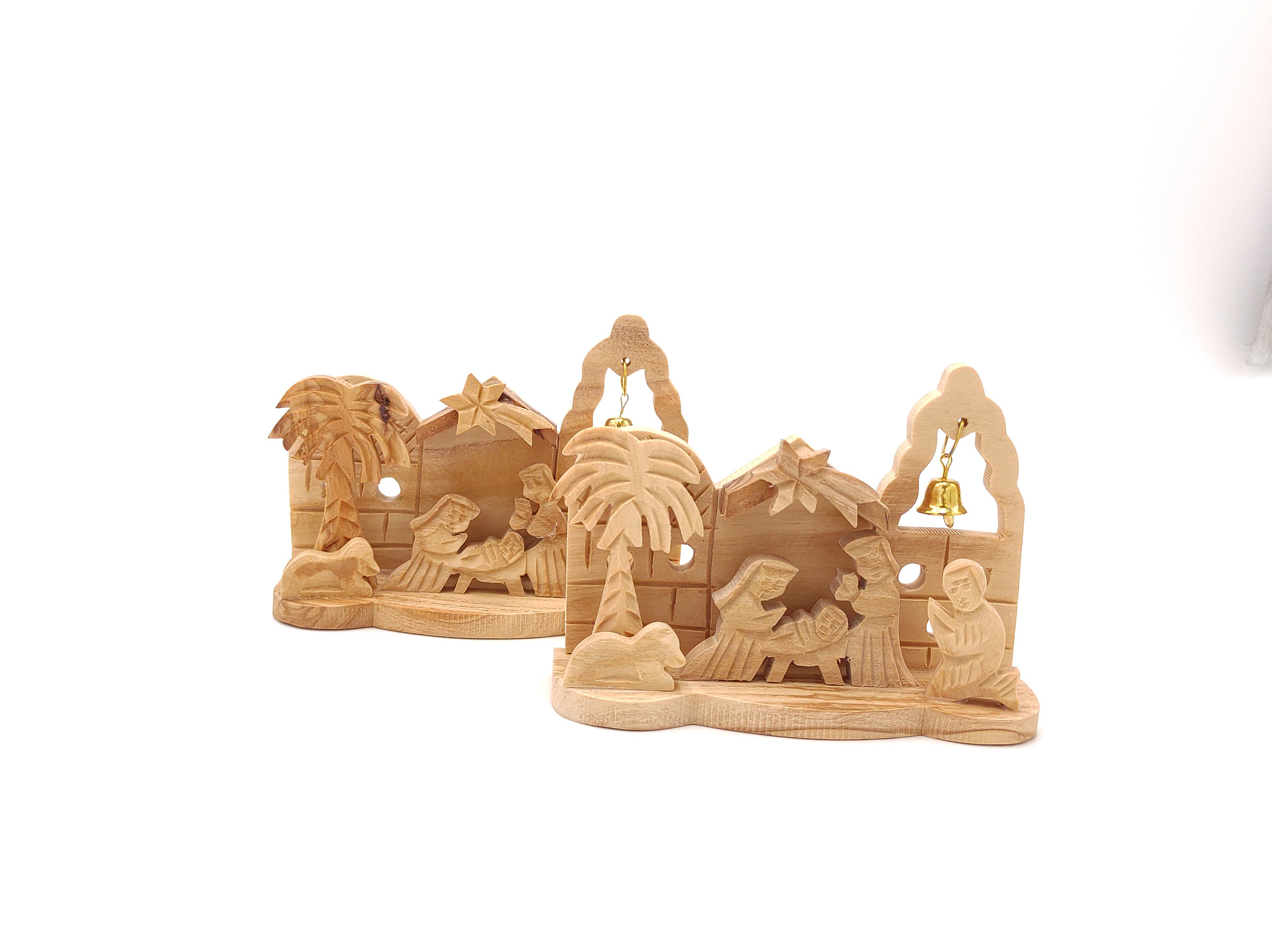 Nativity With Certificate Set Hand Made Olive Wood From - Etsy