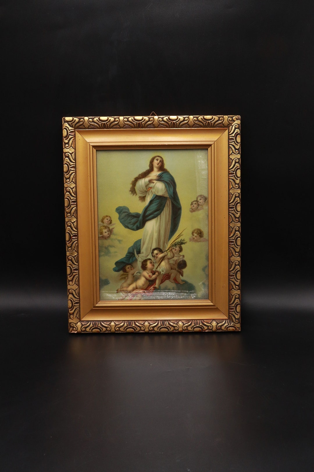 The Immaculate Conception of the Mary Virgin Vintage Icon Hanging ...