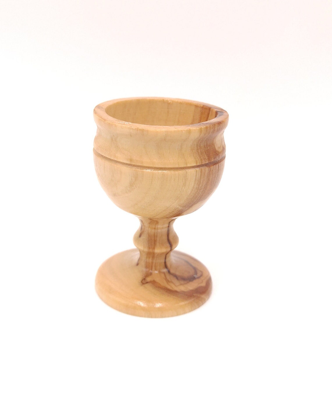 Olive Wood Chalice Cup Authentic Communion Wine Hand Made Olive Wood ...