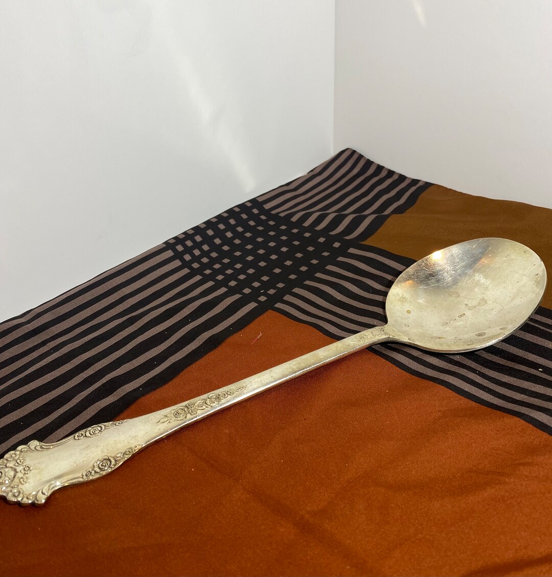King Edward Silver Plate Extra Large Spoon - Etsy