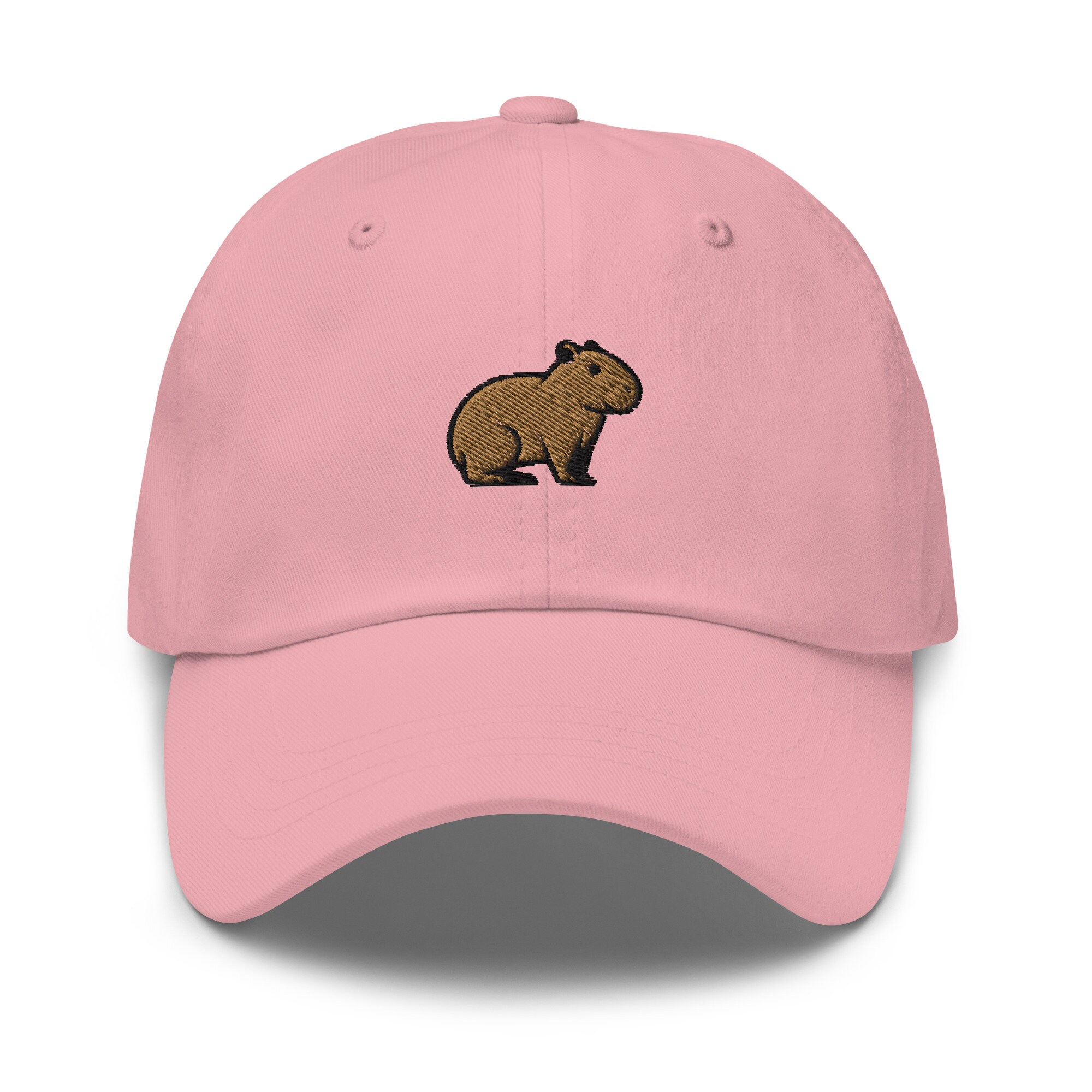 Capybara Baseball Cap, Embroidered Capybara 6 Panel Dad Hat, Fun Capy ...