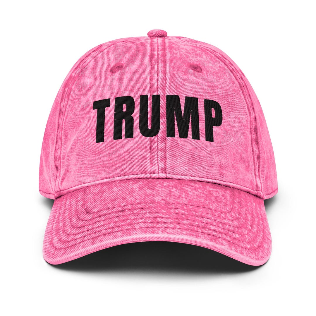 Trump Vintage Cap, Trump Denim Baseball Cap, Republican Merch Apparel ...