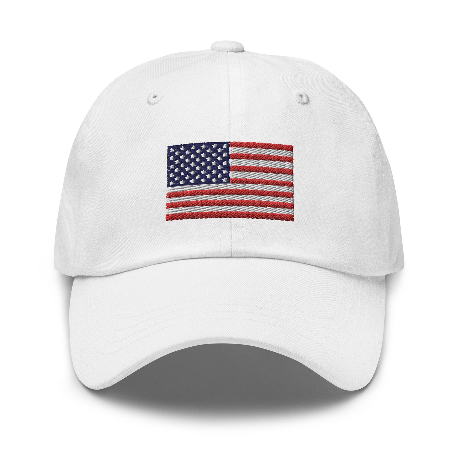 American Flag Hat, USA Flag Cap, USA Flag Embroidered Dad Hat, American ...