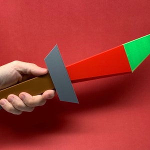 Old School Runescape Dragon Dagger Poisoned p DDS Life Size 3D Printed ...