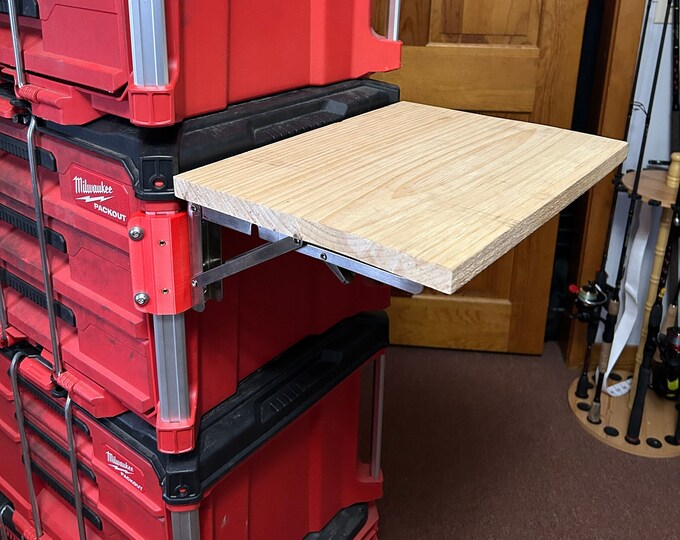 Easy Install Packout Folding Side Table Milwaukee Packout Side Table - Etsy