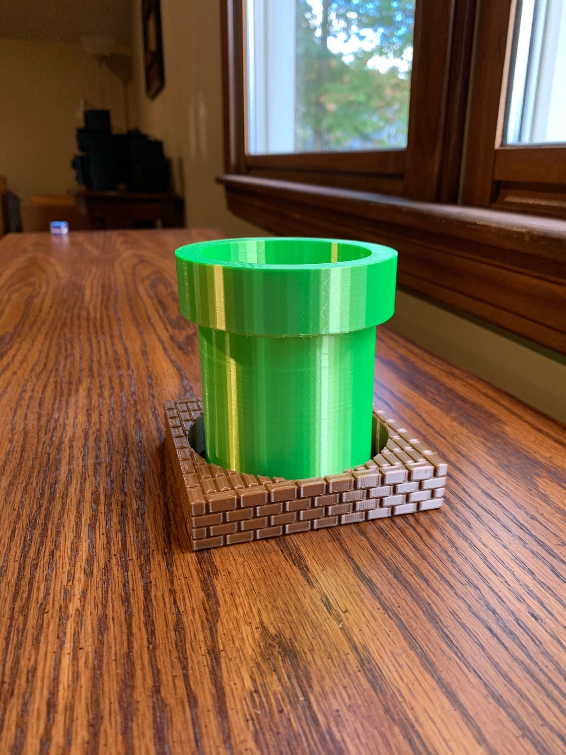 Super Mario Warp Tube Planter 3D Printed - Etsy