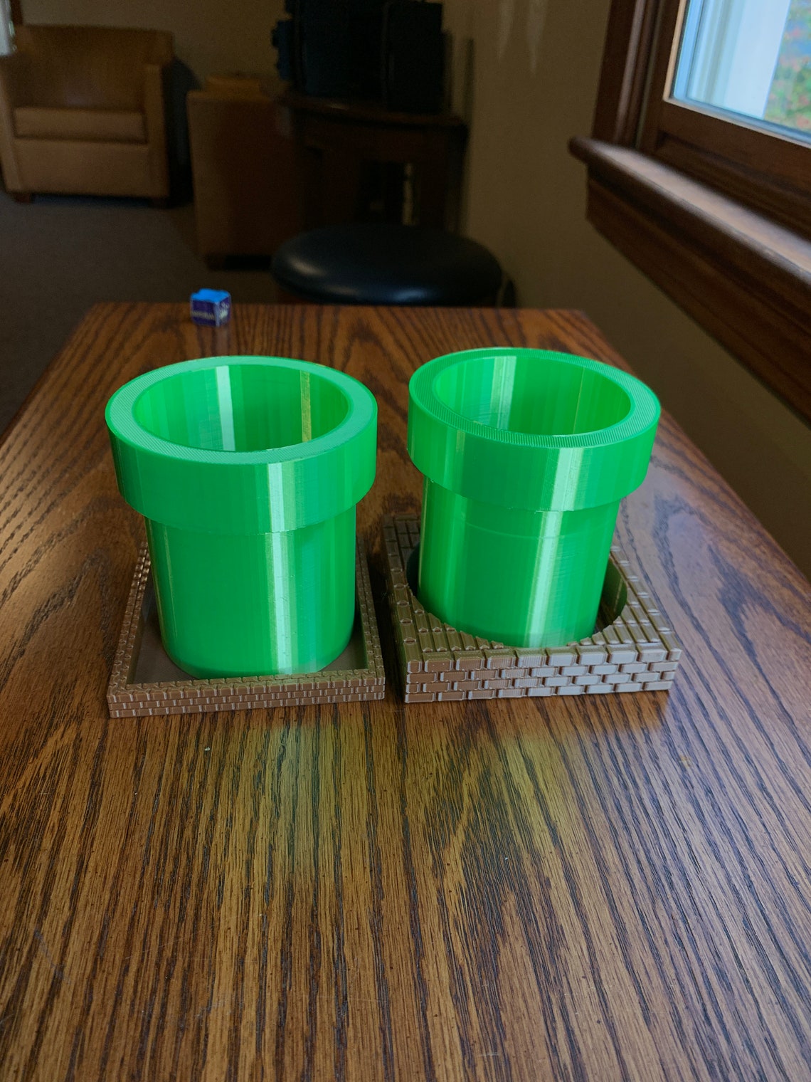 Super Mario Warp Tube Planter 3D Printed - Etsy