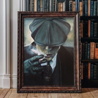 Digital Wall Art. Peaky Blinders Skull and Cap Artwork Digital Download ...