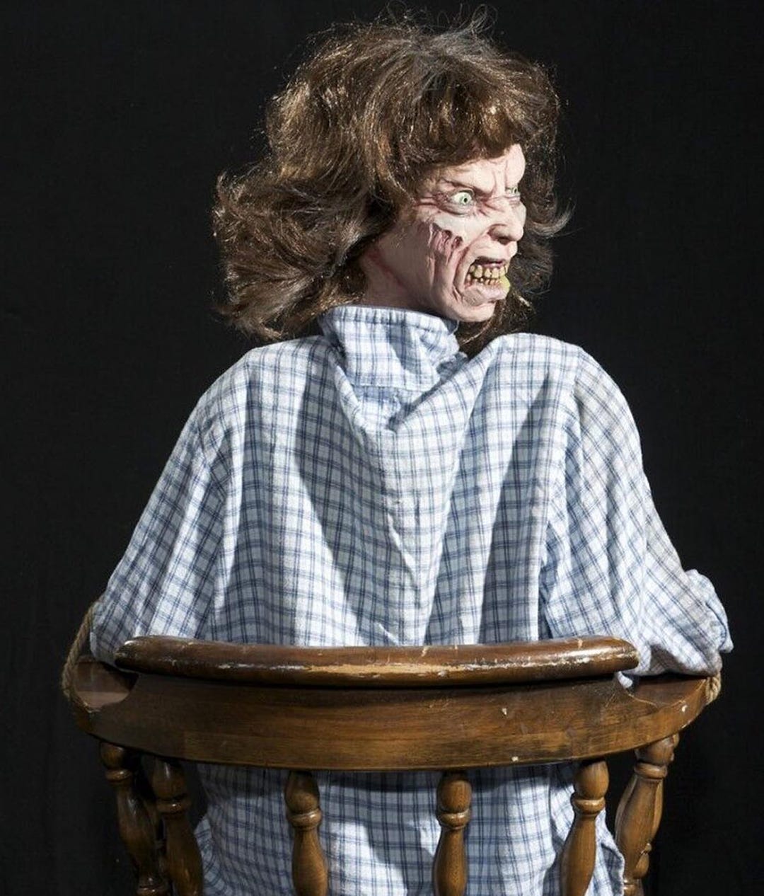 Life-size Animated Twisting Possessed Girl Halloween Costum, Kids Dress ...