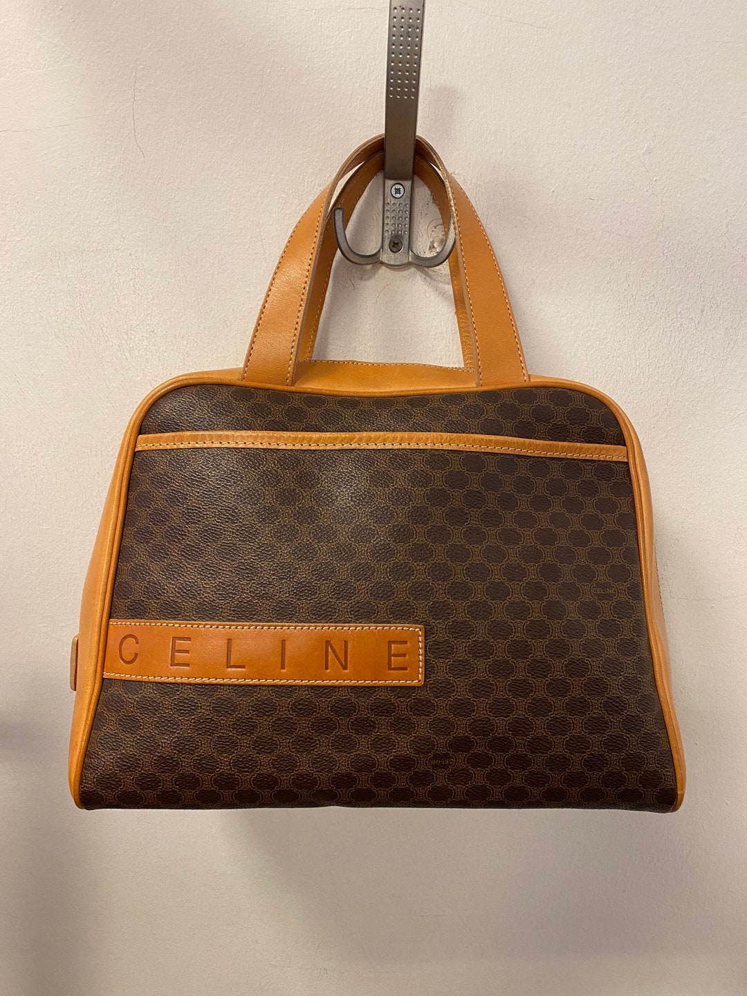 100% Authentic Celine Macadam Bowler Bag - Etsy