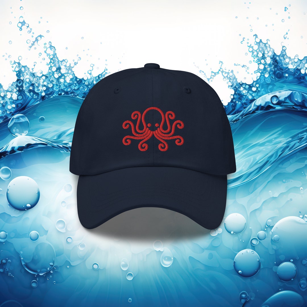 Octopus Baseball Hat - Etsy