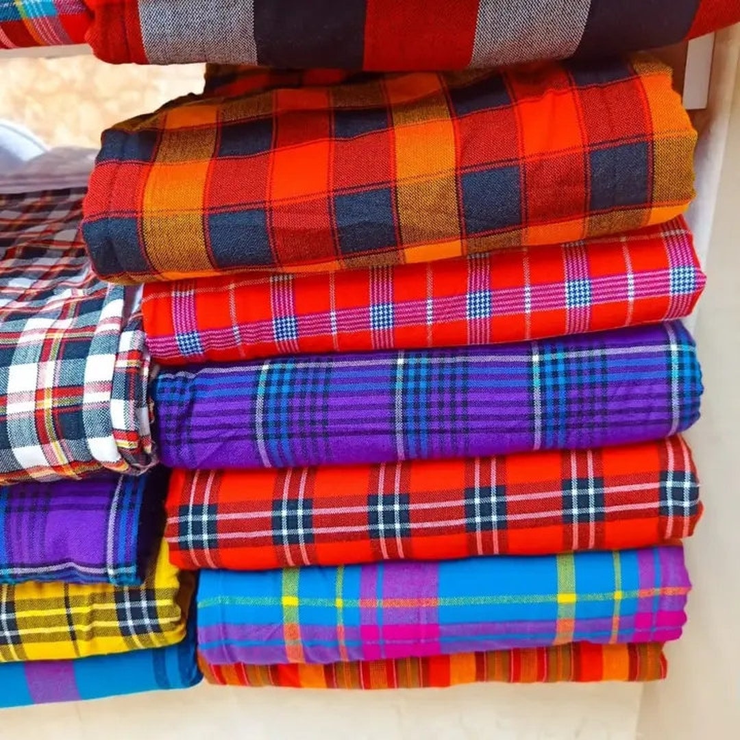 Heavy Duty Maasai Shukas With Light Fleece Winter Shukas Beach Shukas ...