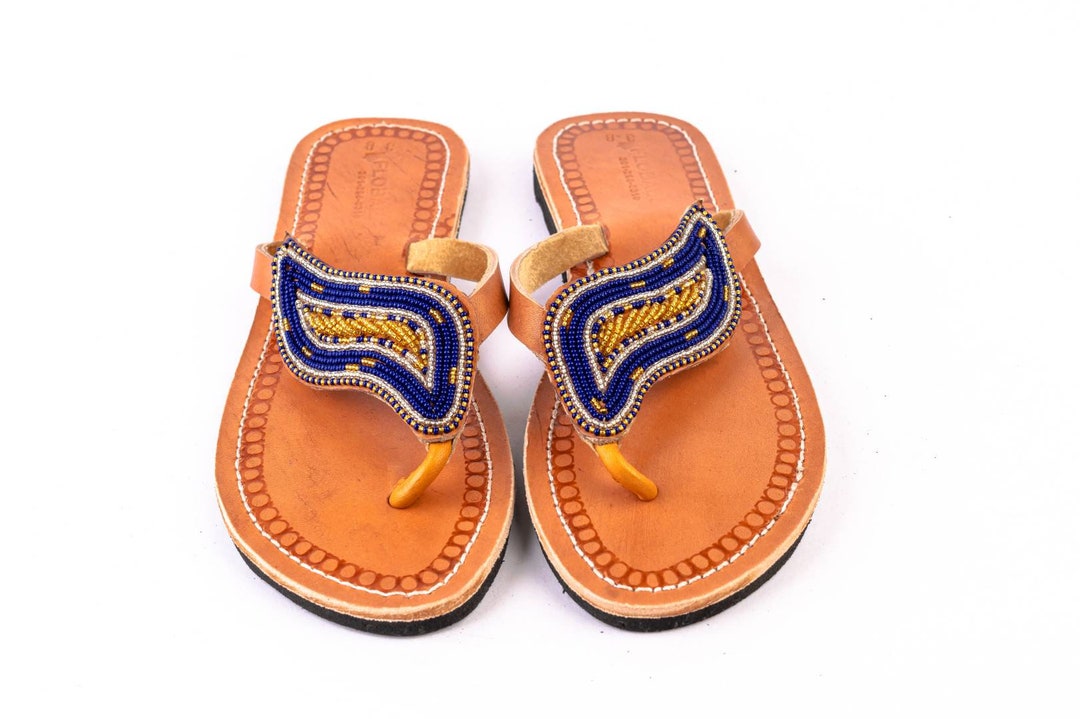 Maasai Sandals Beach Sandals Summer Shoes Maasai Open Shoes for Ladies ...