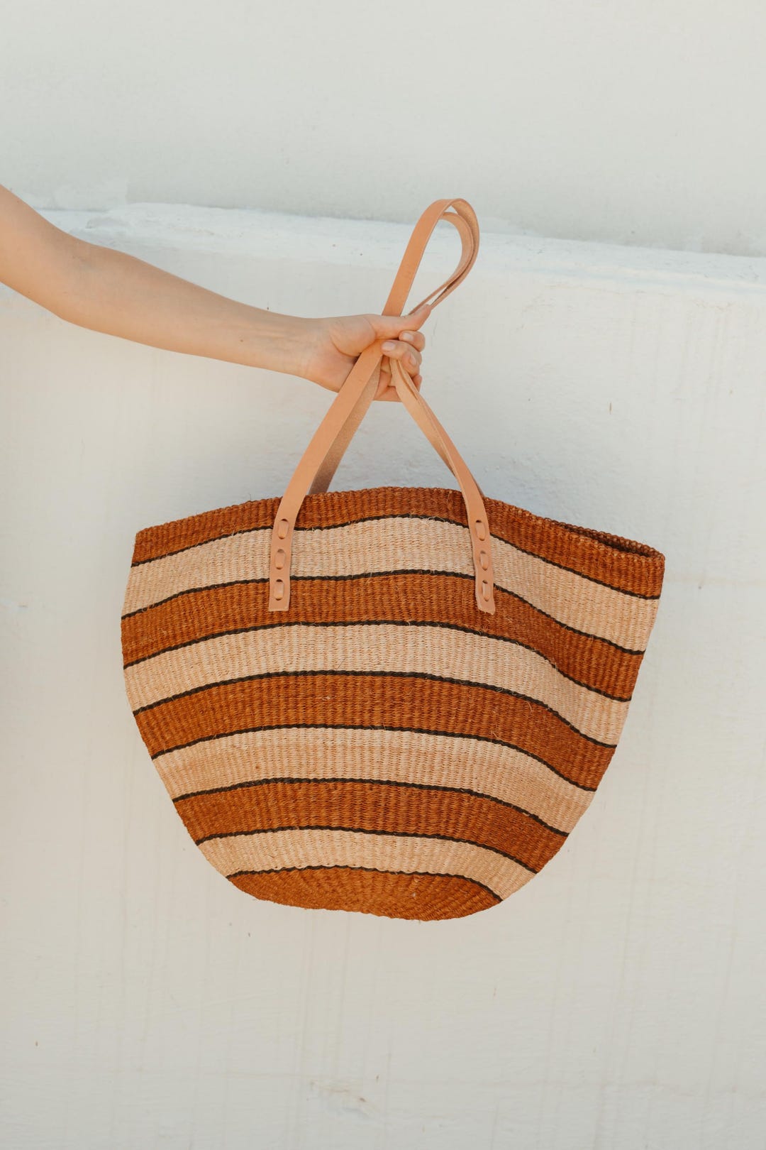 Sisal Tote Bag//sisal Woven Basket Bag//sisal Tote Bag//ladies Beach ...