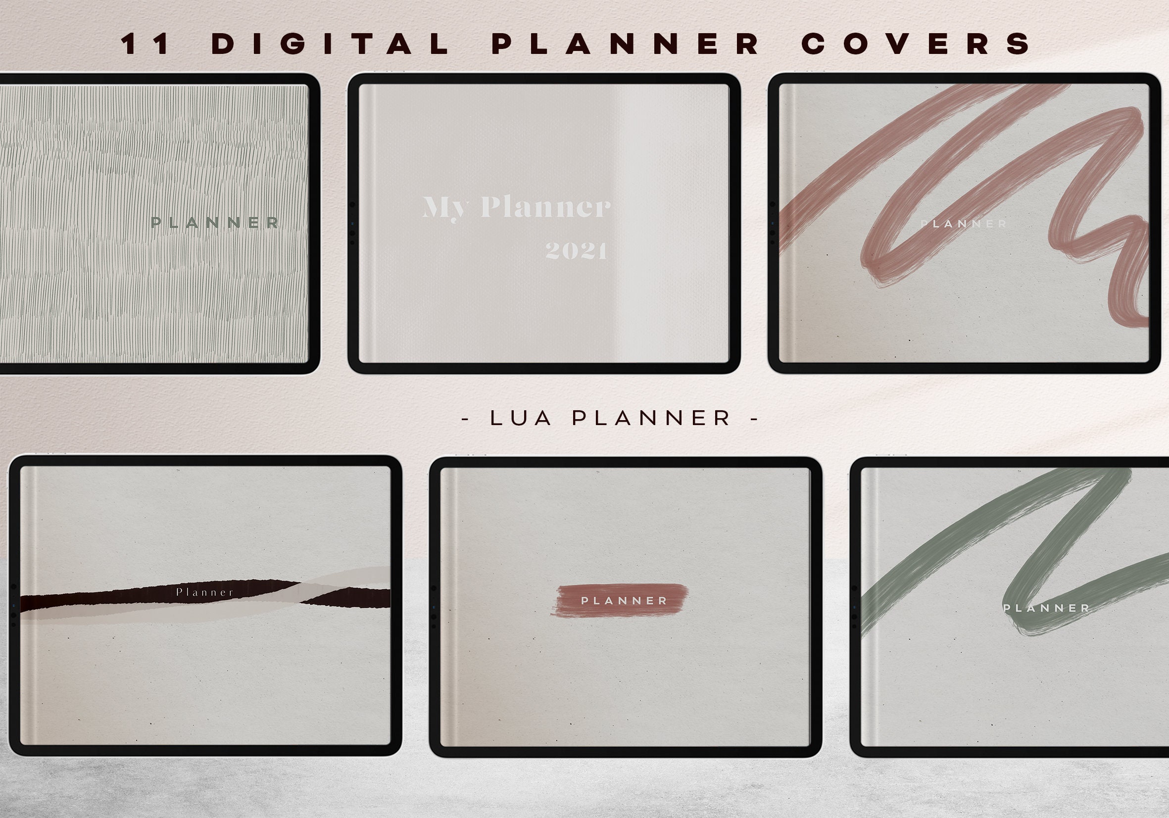 11 Digital Planner Covers | goodnotes Cover for Planner | ipad Planner ...