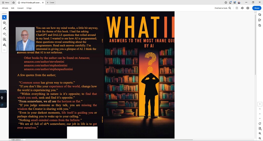 What If - 50 Inane Questions Answered by AI. - Etsy