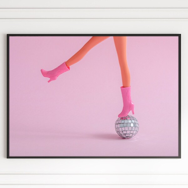 Barbie Canvas Wall Art - Etsy
