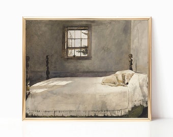 Andrew Wyeth Nogeeshik Custom Framed Print - Etsy