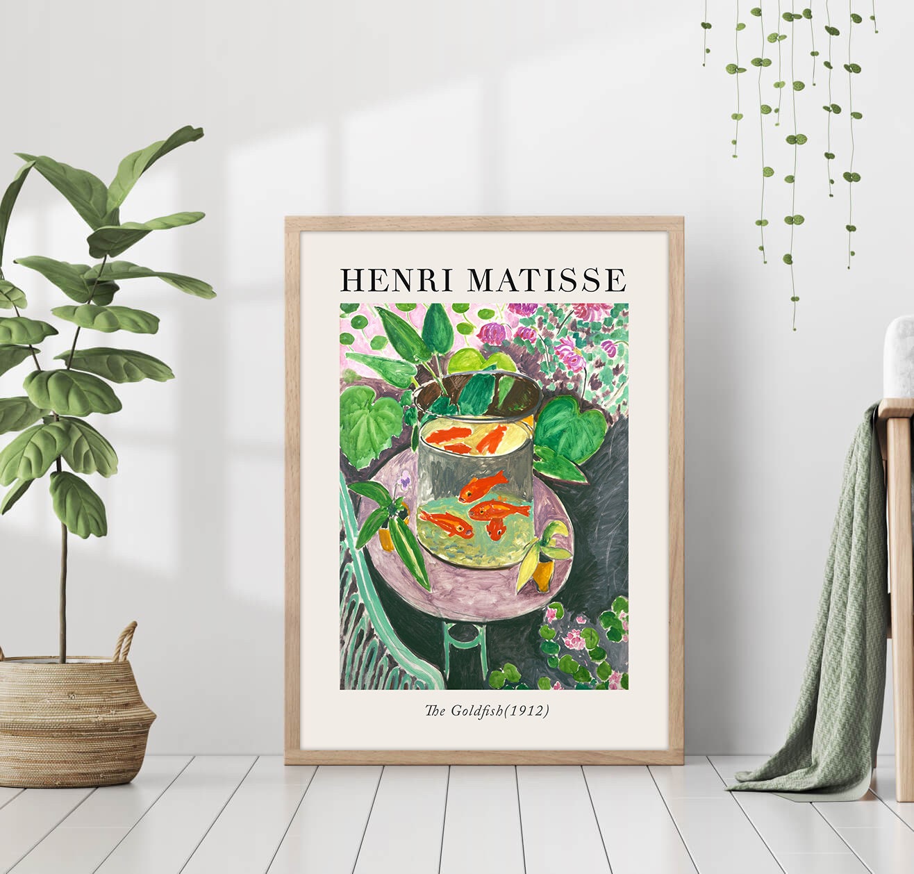 Henri Matisse the Goldfish Exhibition Poster Canvas Print - Etsy